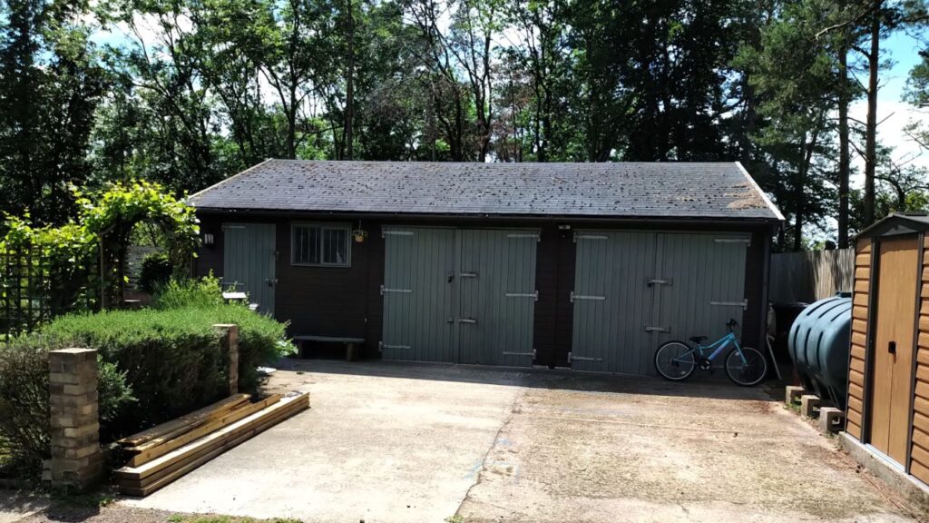 Double Garage from Warwick Buildings