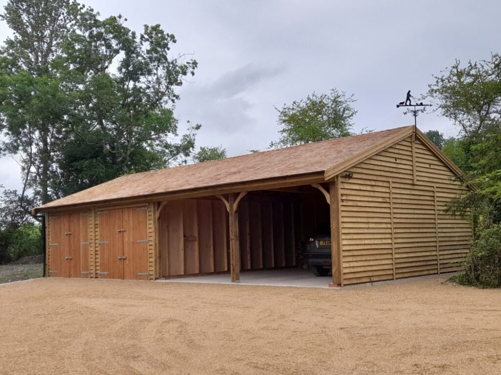 Best Timber for Wooden Garages | Tanalised Shiplap Explained