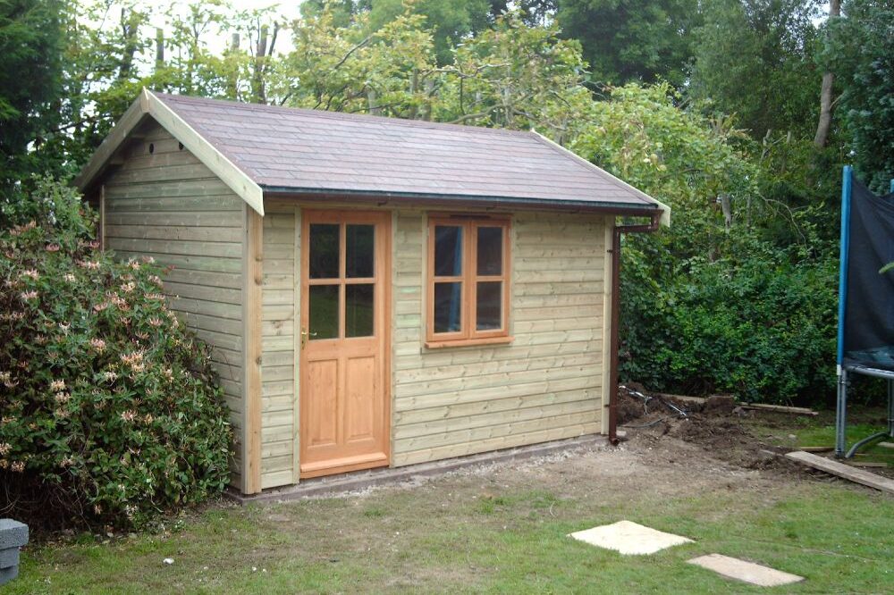 Insulated Garden Sheds and Workrooms